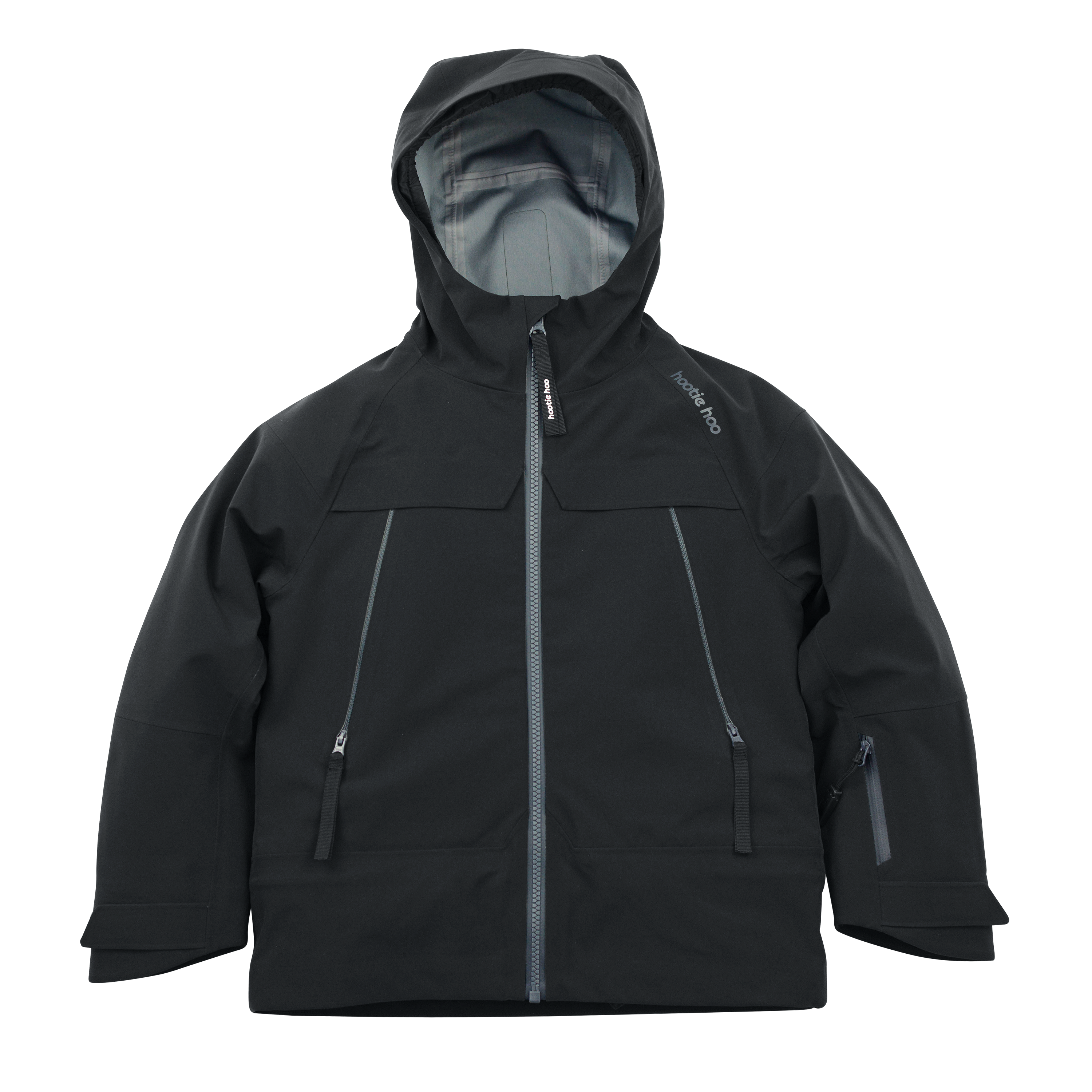 Kids Tiptop 3L Shell Jacket – Raven Black | Premium Waterproof (20K ...